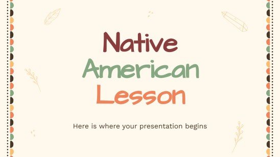 Free Google Slides & PPT templates about indigenous people