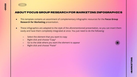 Focus Group Research for Marketing Infographics