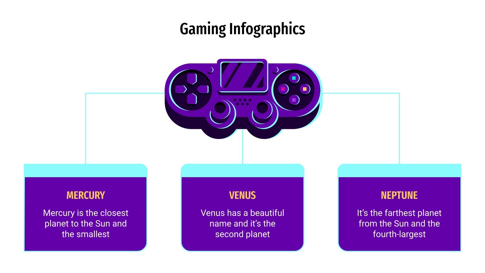 Game Controller Infographics | Google Slides & PowerPoint