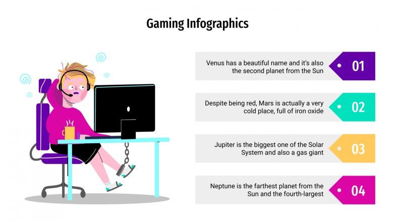 Game Controller Infographics | Google Slides & PowerPoint