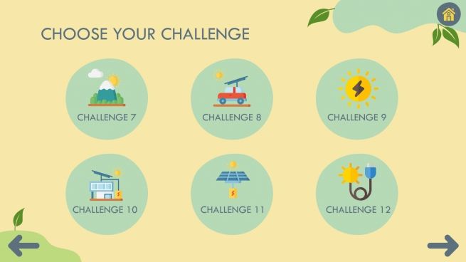 Solar Challenge Board for Teachers | Google Slides & PPT theme