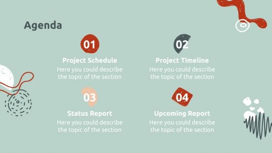 Monthly Update Meeting Google Slides & PowerPoint template