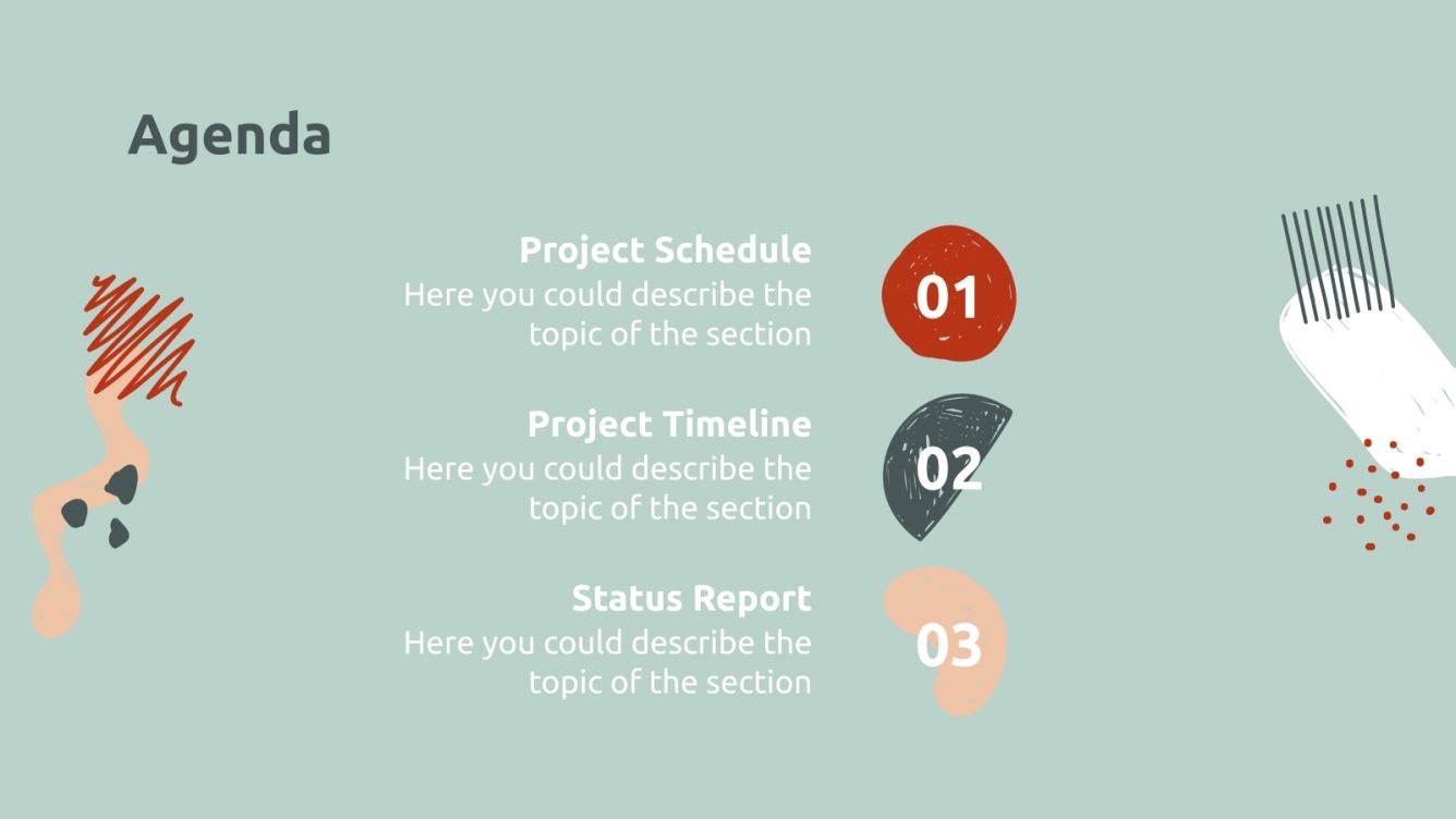 Monthly Update Meeting Google Slides & PowerPoint template