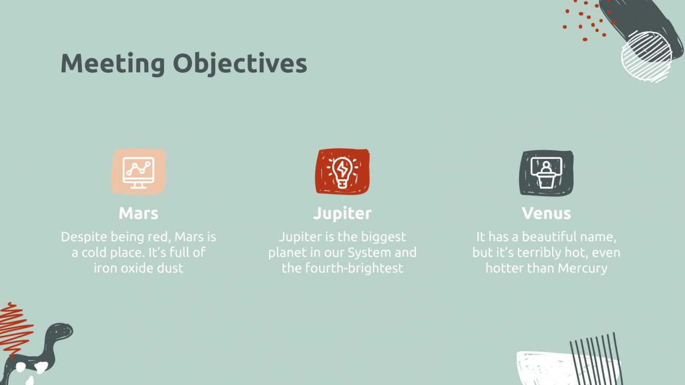 Monthly Update Meeting Google Slides & PowerPoint template