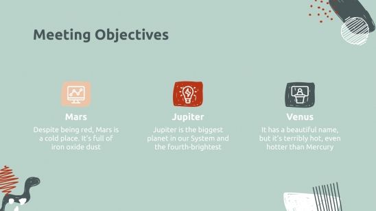 Monthly Update Meeting Google Slides & PowerPoint template