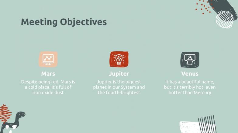 Monthly Update Meeting Google Slides & PowerPoint template