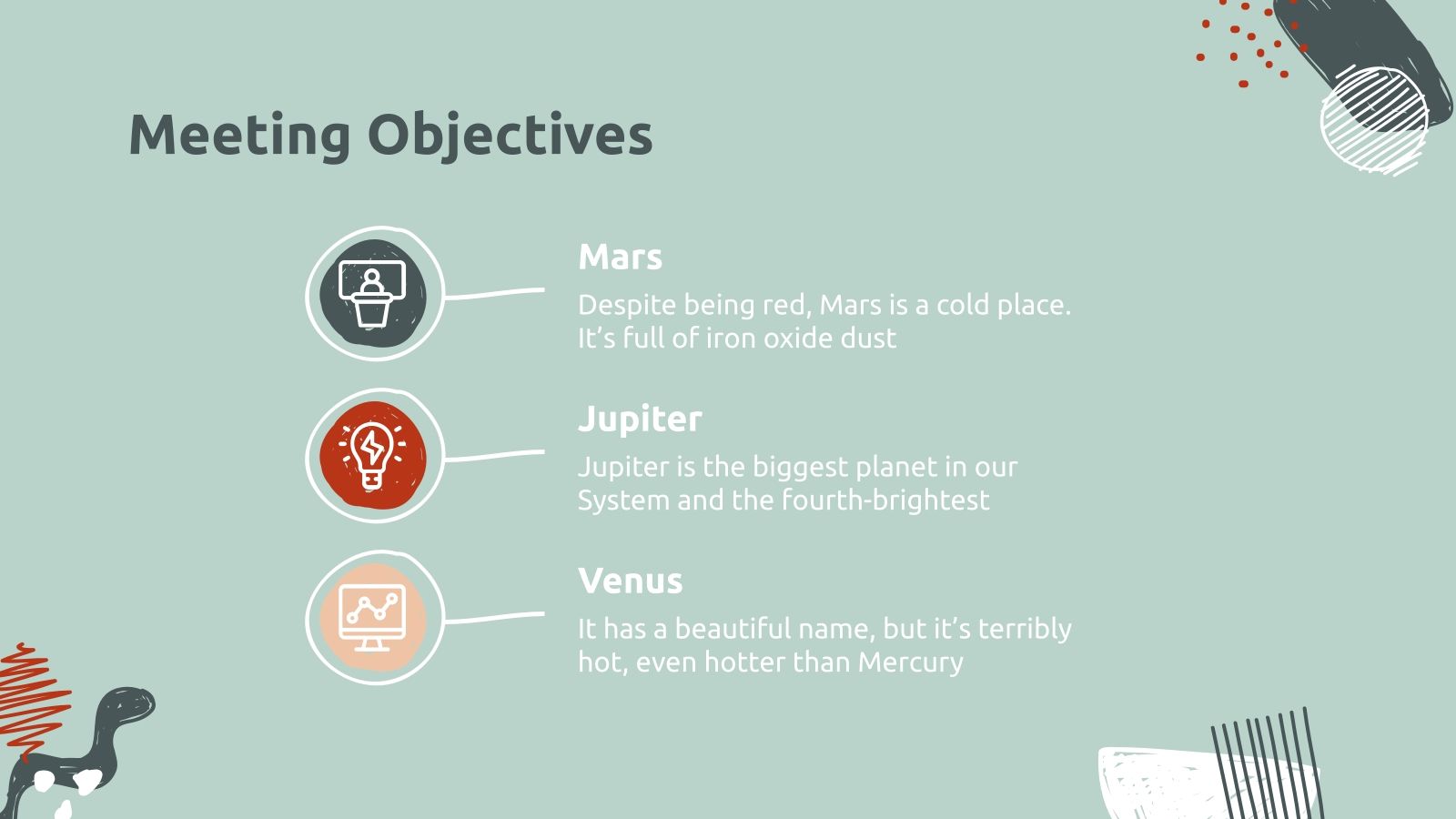 Monthly Update Meeting Google Slides & PowerPoint template