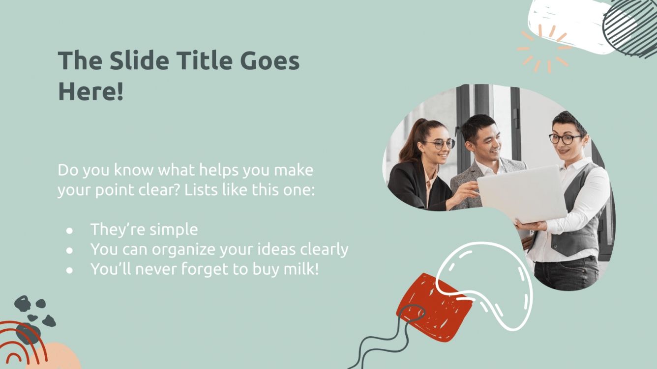 Monthly Update Meeting Google Slides & PowerPoint template