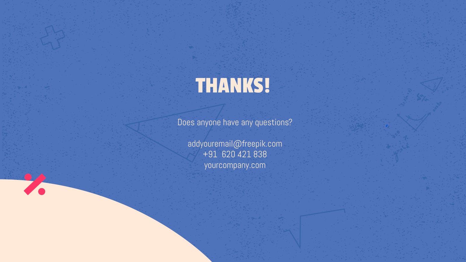 Math Lesson Google Slides and PowerPoint Template