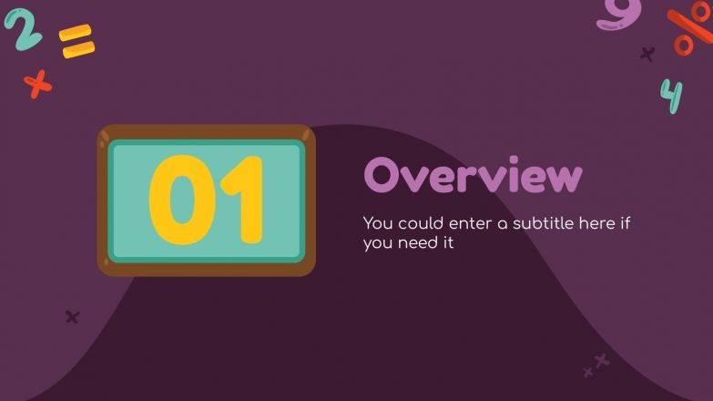 Math Lesson Google Slides theme & PowerPoint template