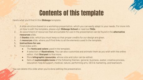 Storytelling Workshop | Template for Google Slides & PPT