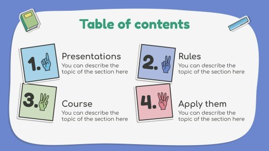 Pre-K Classroom Rules | Google Slides and PowerPoint