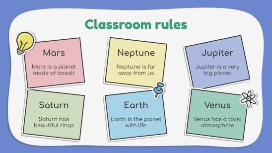 Pre-K Classroom Rules | Google Slides and PowerPoint