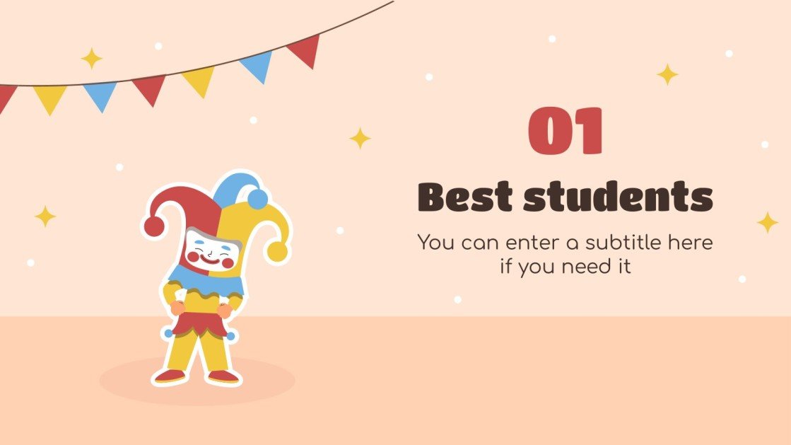 Kindergarten Graduation Costumes Party | Google Slides & PPT