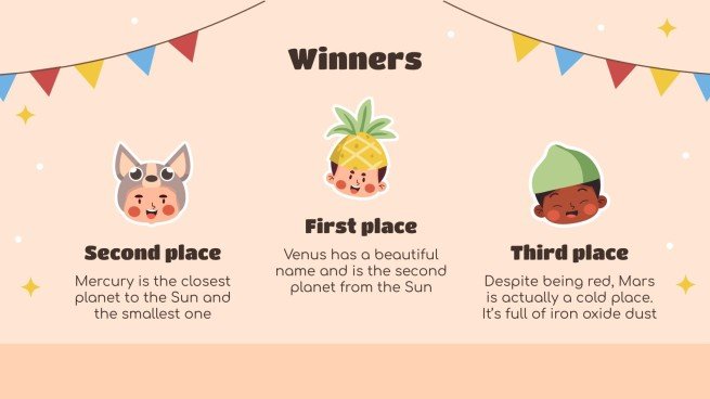 Kindergarten Graduation Costumes Party | Google Slides & PPT