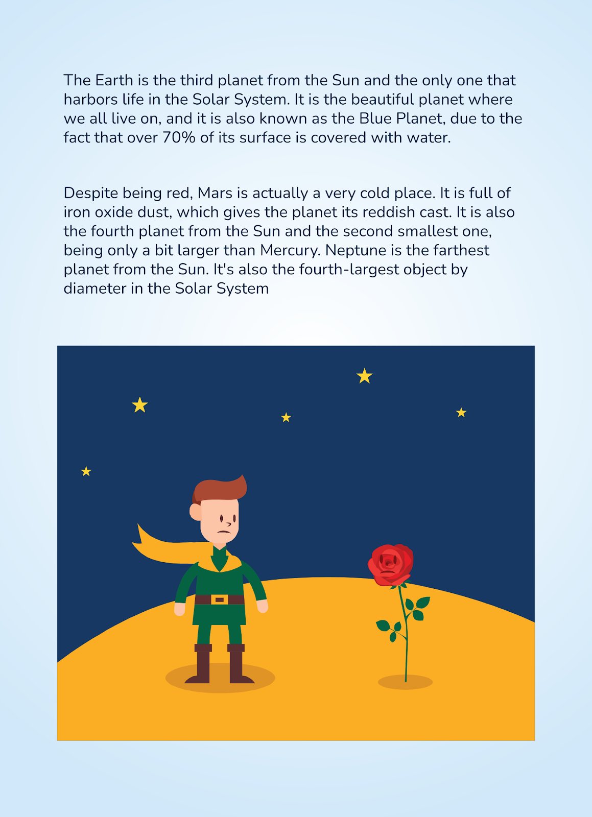 The Small Prince Storybook | Google Slides & PowerPoint