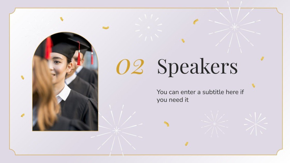 Luxury Style Graduation Ceremony | Google Slides & PowerPoint