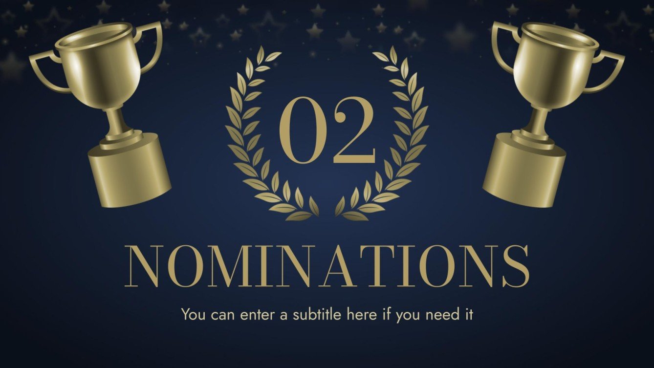 Awards Ceremony of Film School | Google Slides & PowerPoint