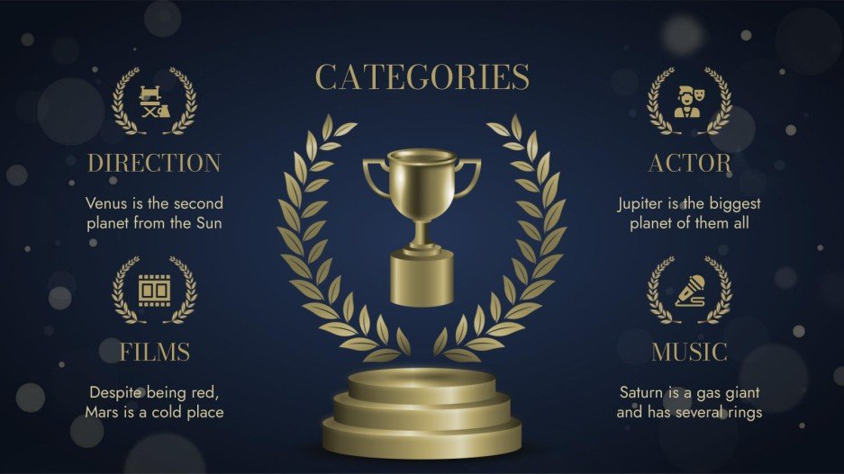 Awards Ceremony of Film School | Google Slides & PowerPoint