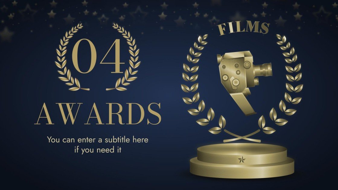 Awards Ceremony of Film School | Google Slides & PowerPoint