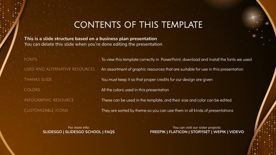 Award Ceremony Business Plan | Google Slides and PowerPoint