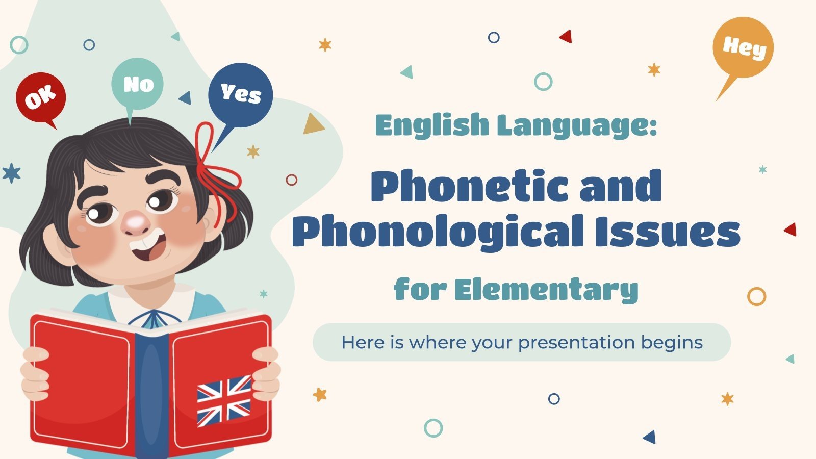 English: Phonetic and Phonological Issues for Elementary