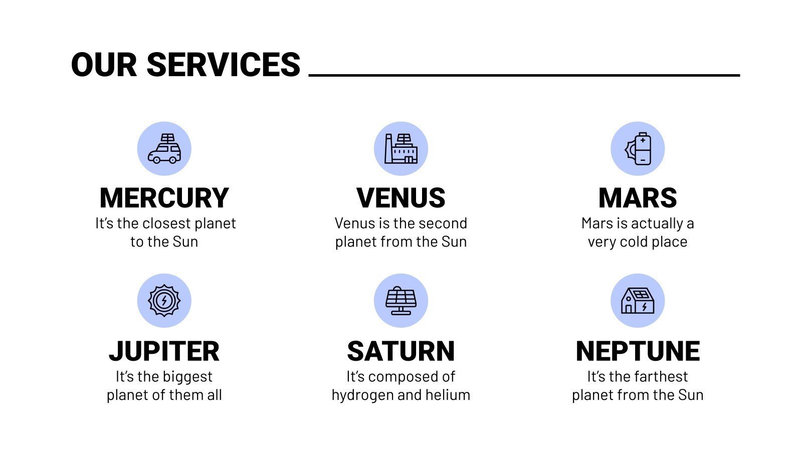 Solar Panel Company Profile | Google Slides and PowerPoint