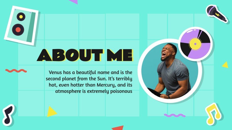 Comedian & Guest Speaker CV | Google Slides and PowerPoint