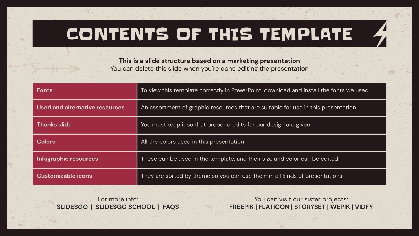 Rock Concert MK Plan | Google Slides and PowerPoint