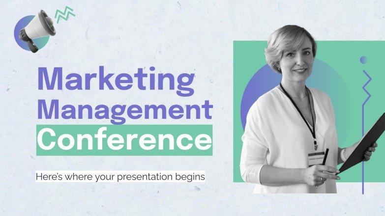 Marketing Management Conference | Google Slides and PPT