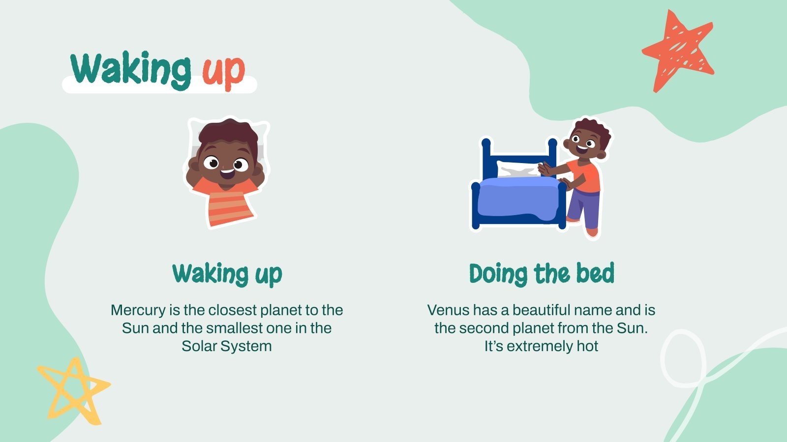 Event Timeline Theme for Pre-K | Google Slides and PowerPoint