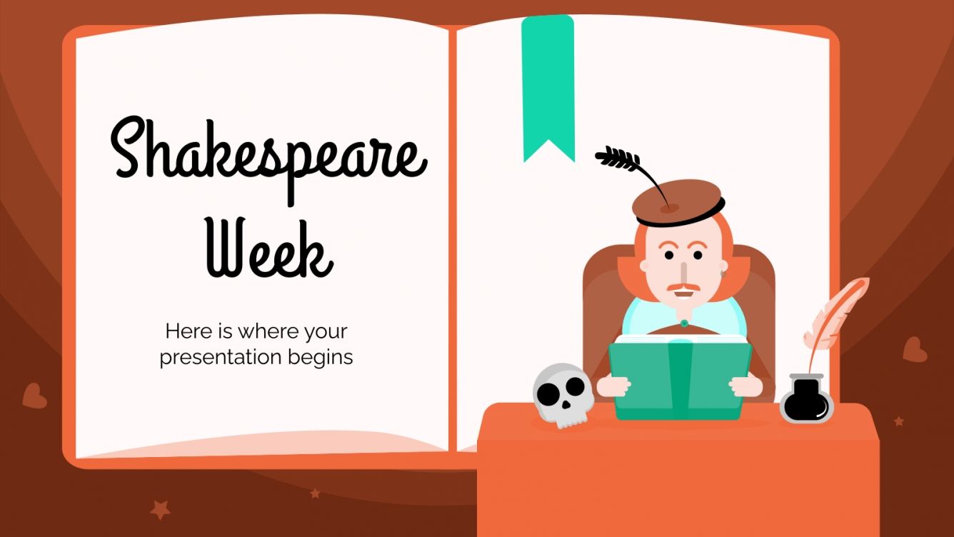 Shakespeare Week Google Slides theme & PowerPoint template