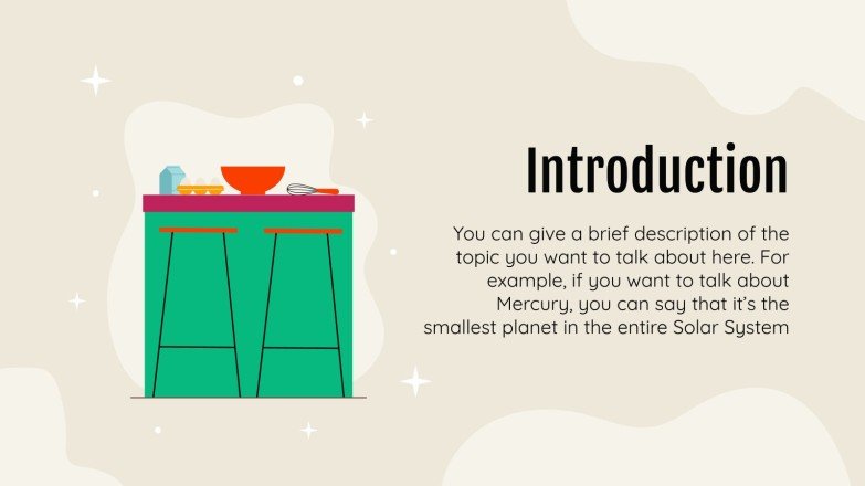 College: Culinary Arts | Google Slides and PowerPoint