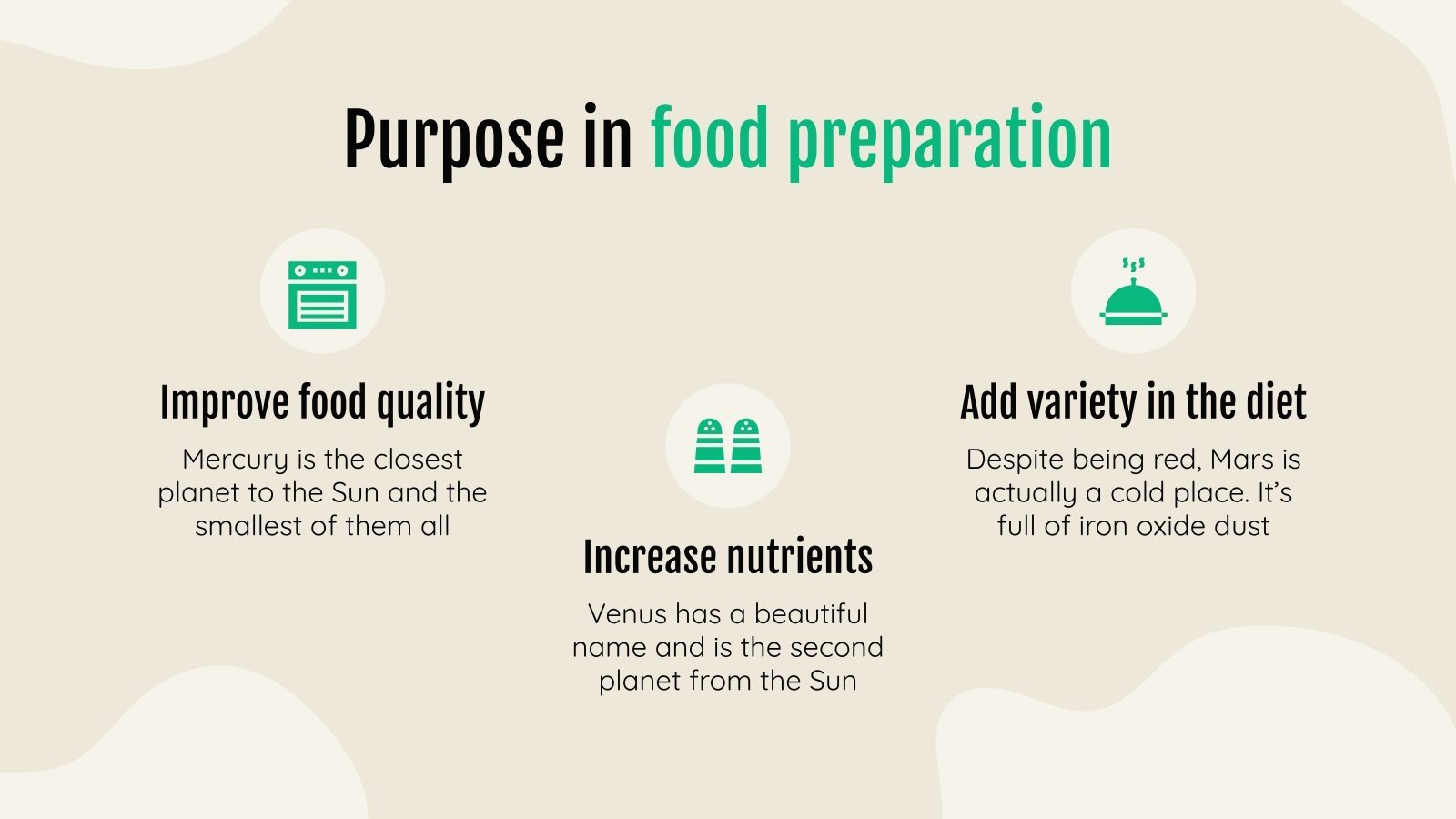 College: Culinary Arts | Google Slides and PowerPoint