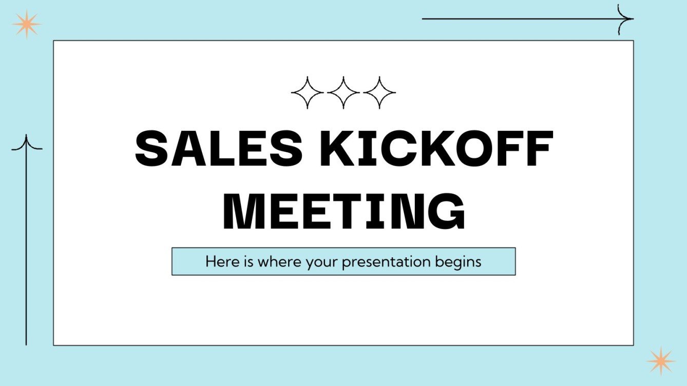 Sales Kickoff Meeting | Google Slides & PowerPoint template