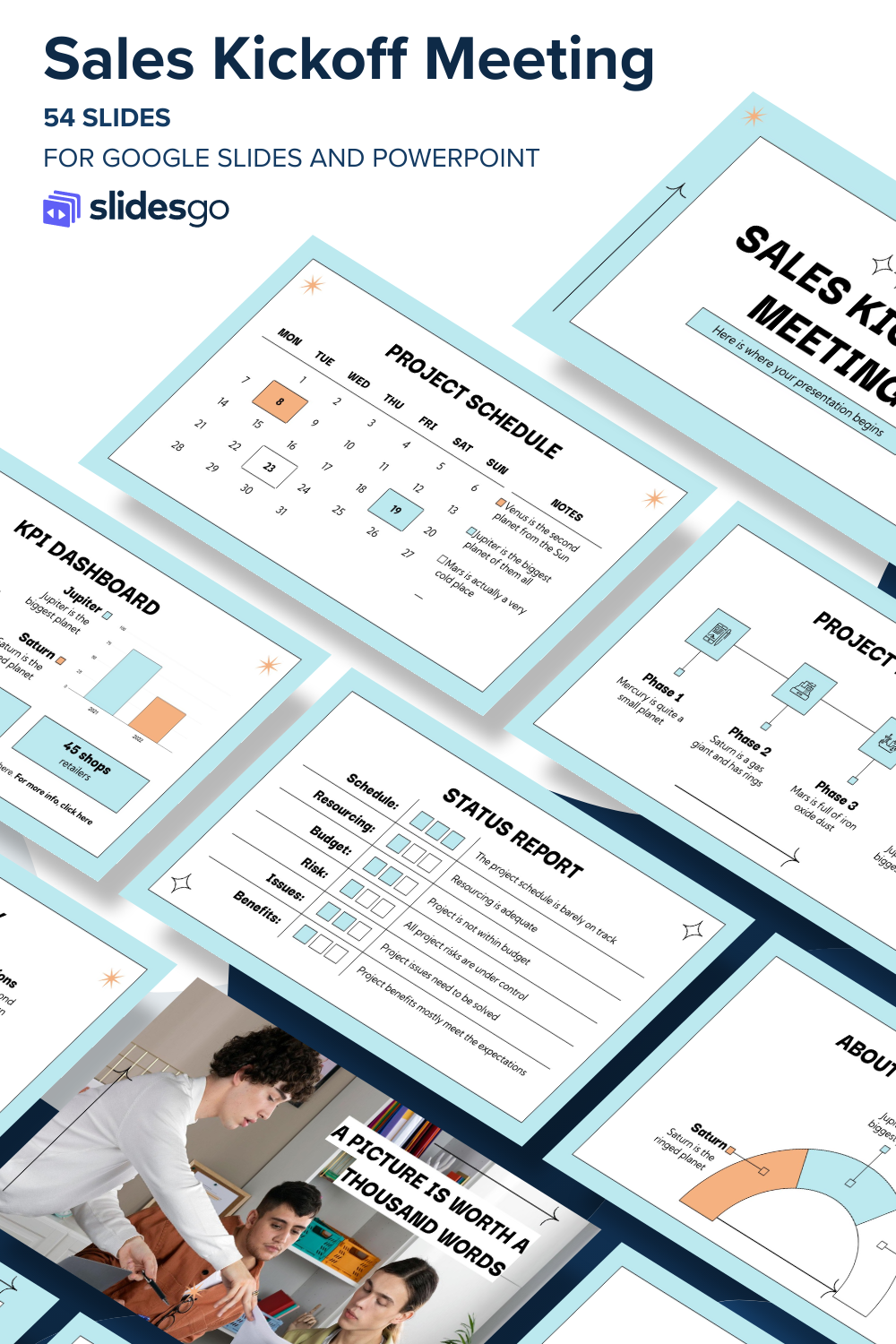 Sales Kickoff Meeting | Google Slides & PowerPoint template