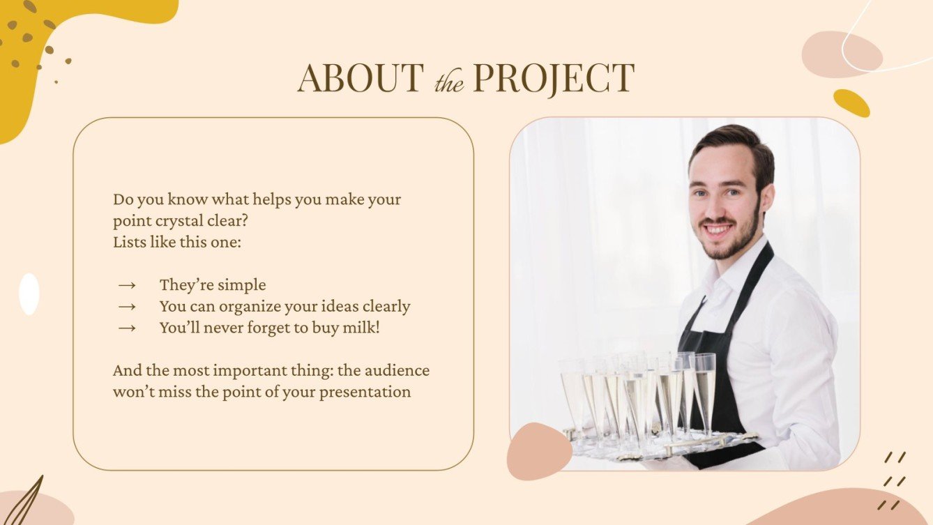 Banquet Hall Event Project Proposal | Google Slides & PPT