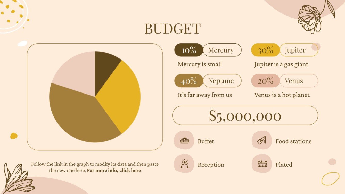 Banquet Hall Event Project Proposal | Google Slides & PPT