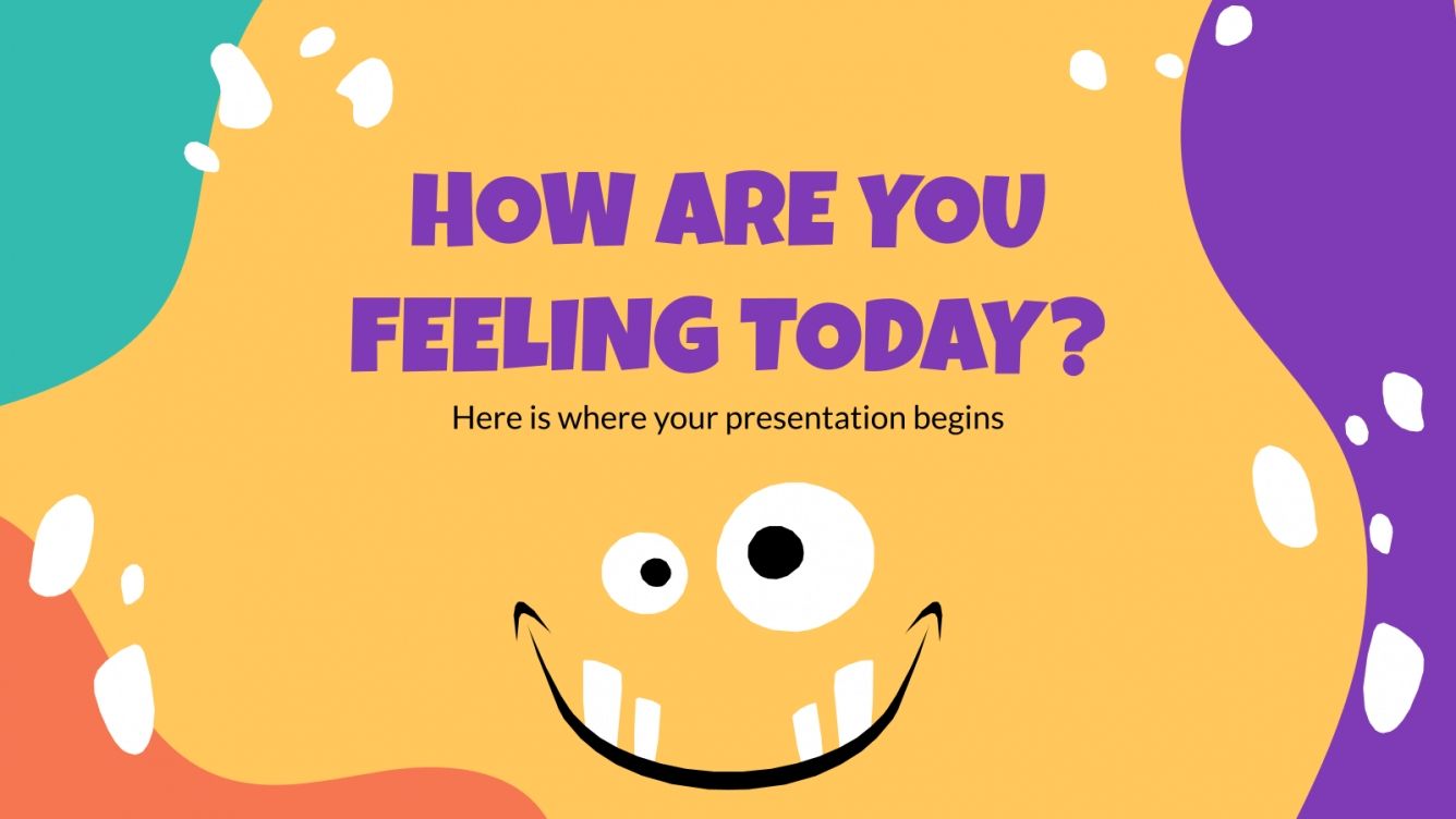 ¿Cómo te sientes hoy? | Tema de Google Slides y PowerPoint