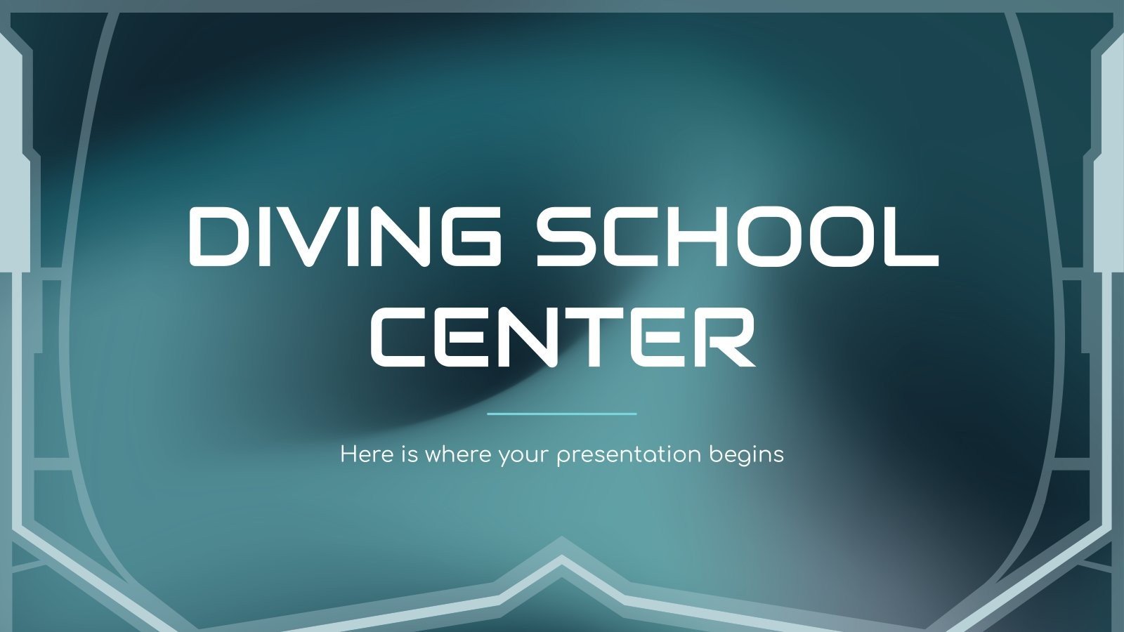 Diving School Center | Google Slides and PowerPoint