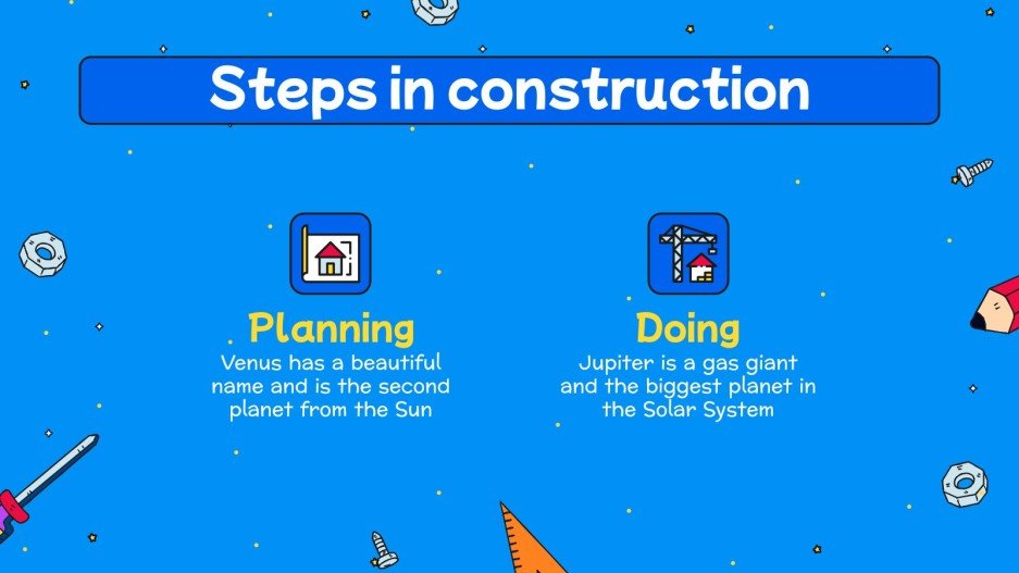 Construction Projects and Activities | Google Slides & PPT