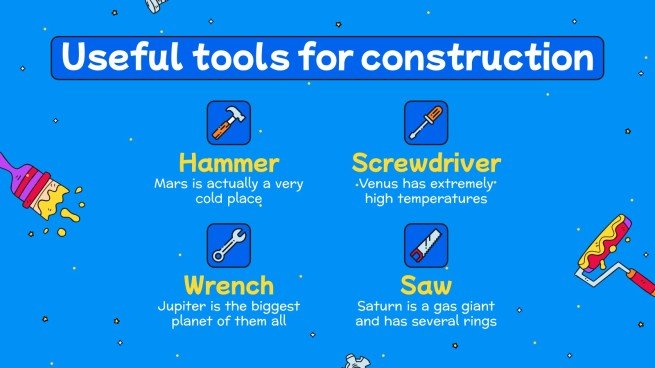 Construction Projects and Activities | Google Slides & PPT