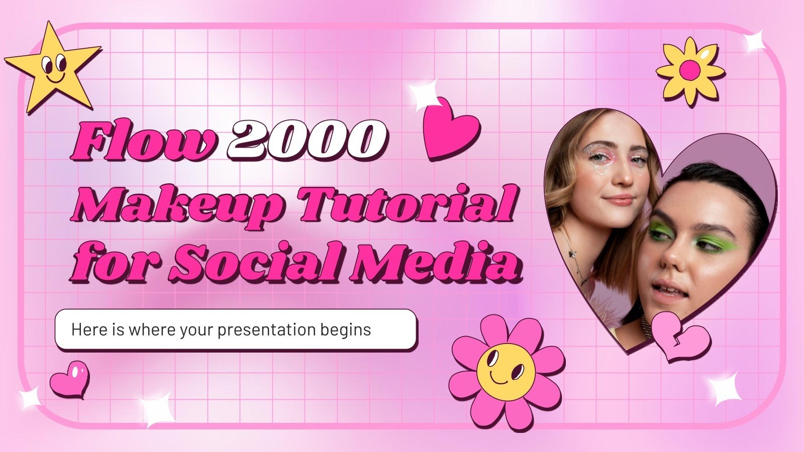 Free Google Slides and PowerPoint templates about makeup