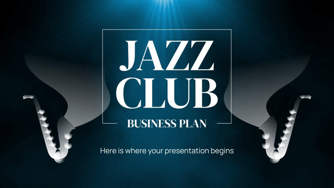 Jazz Club Business Plan | Google Slides and PowerPoint