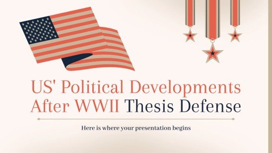 USA related-themed templates for Google Slides & PowerPoint