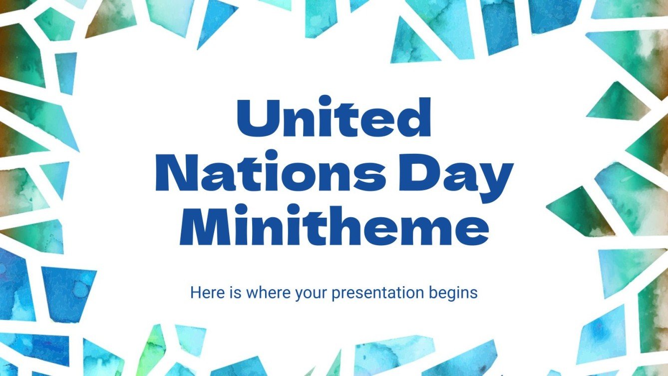 United Nations Day Minitheme | Google Slides & PowerPoint