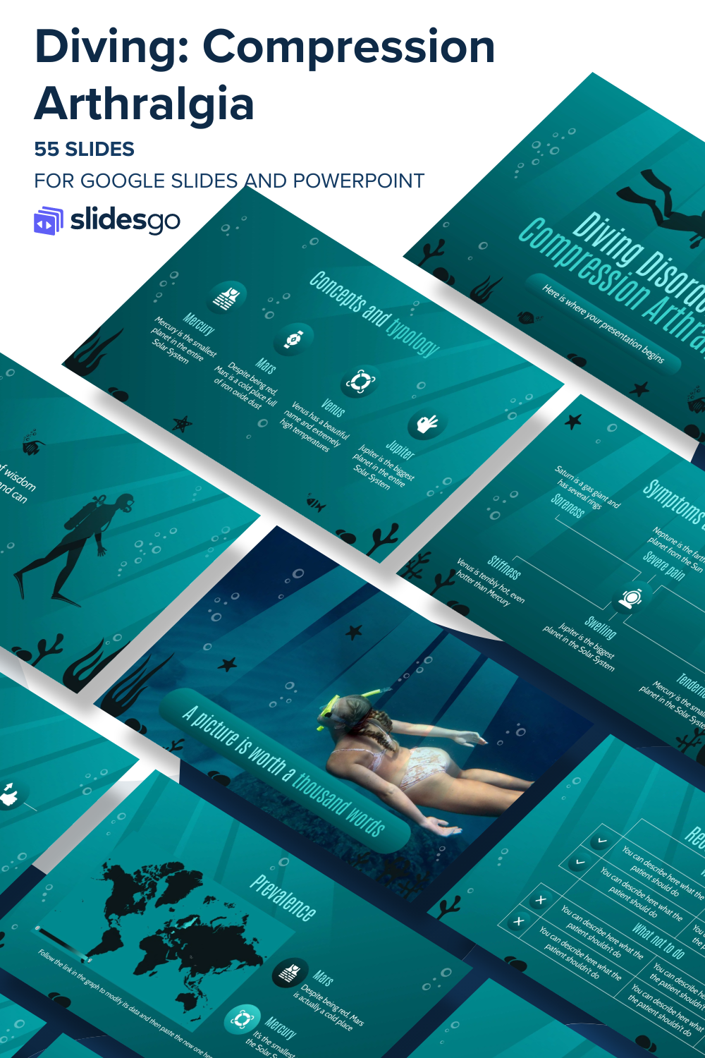 Diving Disorders: Compression Arthralgia | Google Slides & PPT