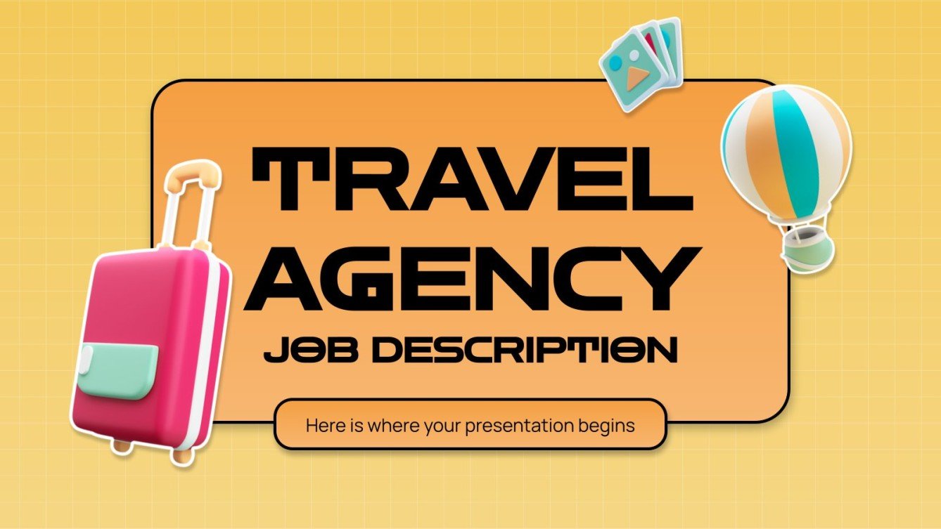 Travel Agency Job Descriptions | Google Slides & PowerPoint