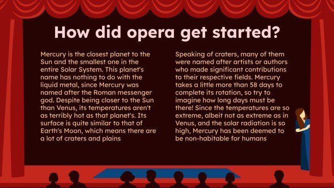 World Opera Day | Google Slides & PowerPoint