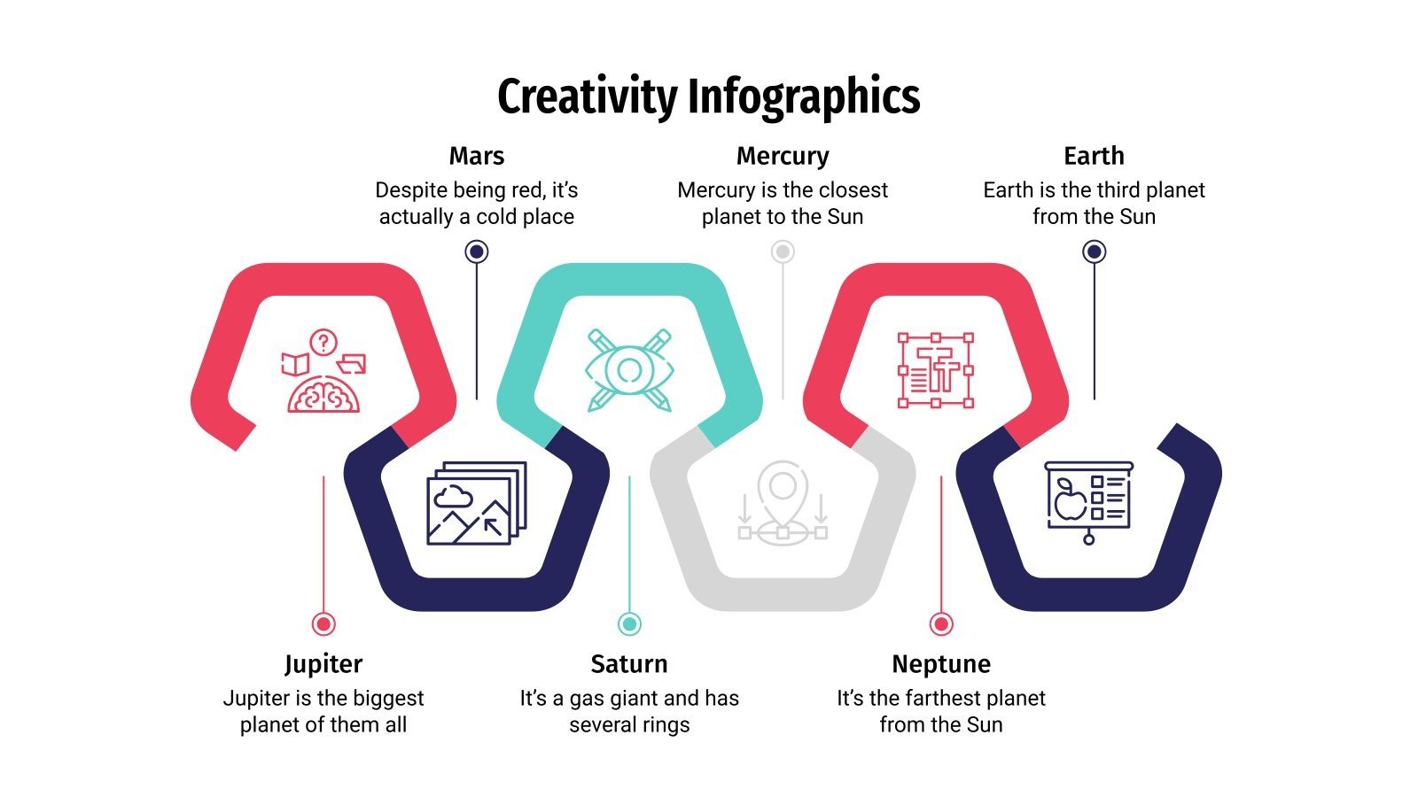 Free Creativity Infographics for Google Slides and PowerPoint